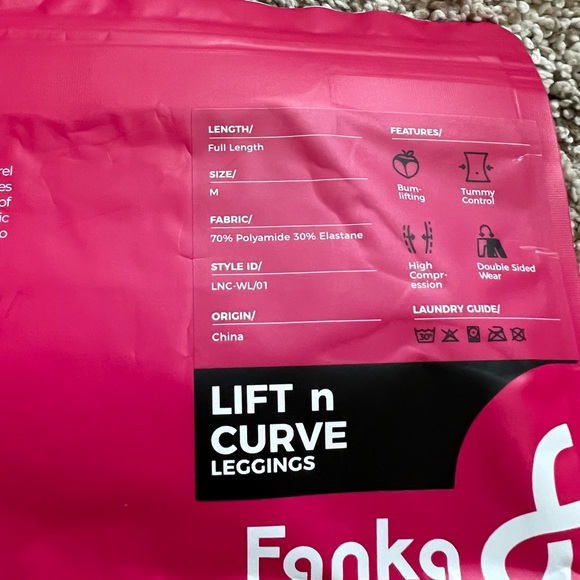 Fanka | Pants & Jumpsuits | Fanka Body Sculpt Leggings Reversible Wear | Poshmark
